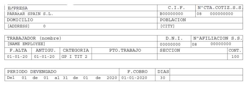 Payslip in Spain: How does it work? – Parakar